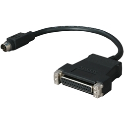 ダイヤトレンド シーケンサ側D-SUB25P→MELSEC-QCPU（ミニDIN6P）用RS-422⇔RS-232Cコンバータ DQ-CAB - NTT-X Store