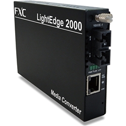 FXC 10/100/1000BASE-T to LX(2芯SC、SMF10km) メディアコンバータ + 同製品SB5バンドル LE2852-10-ASB5 - NTT-X Store