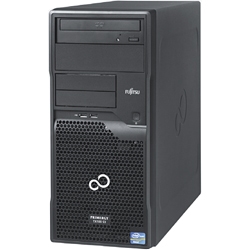 FUJITSU PRIMERGY TX100 S3 セレクト(Pentium G620/2GB/500GB*2/2008R2 Std inst ...
