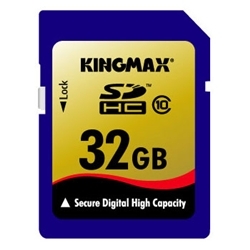 KINGMAX SDHCメモリーカード 32GB KM-SDHC10X32G - NTT-X Store