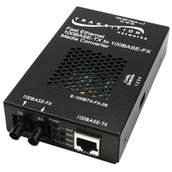 トランジションネットワークス 100Base-TX(RJ-45)/100Base-FX/SC/SMF(1芯)/TX1550nmRX1310nm ...
