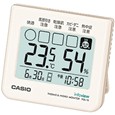 カシオ計算機 生活環境お知らせクロック ホワイト 温度・湿度計付き PQL-10-7JH - NTT-X Store