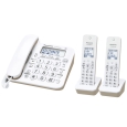 パナソニック(家電) コードレス電話機（子機2台付き）（ホワイト） VE-GD25DW-W - NTT-X Store